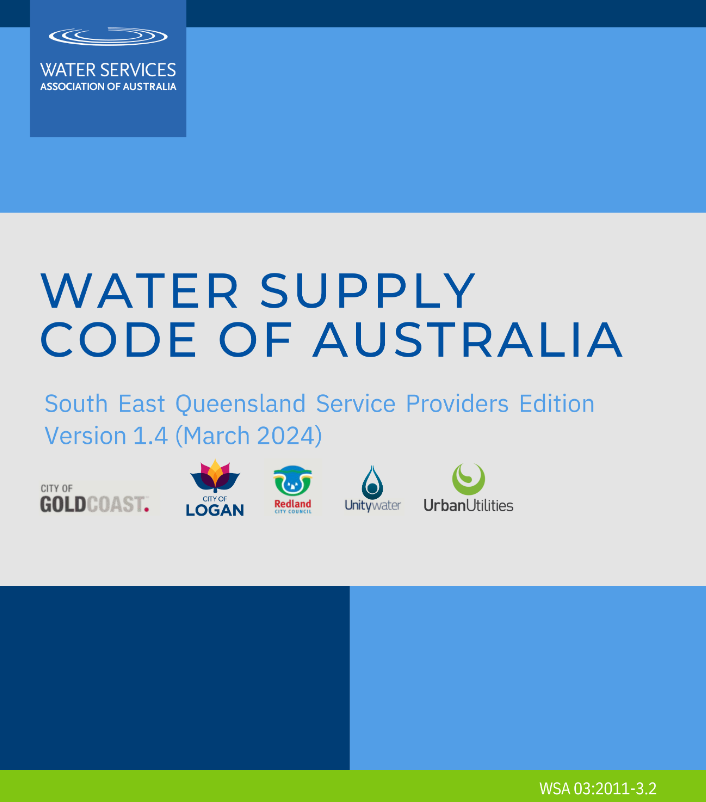 WSA 03:2011-3.2 Water Supply Code SEQ-SP Ed.Ver 1.4 Mar 2024